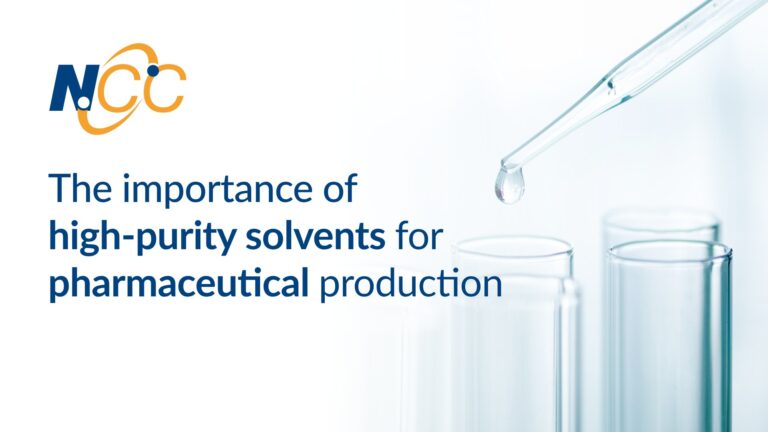 The importance of high-purity solvents in pharma production